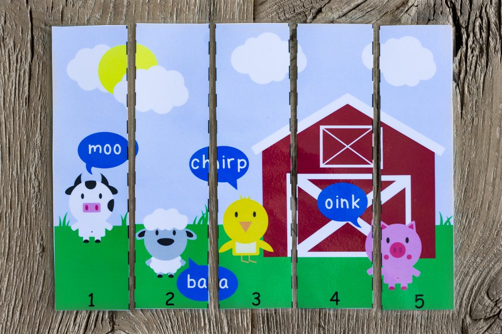 Old MacDonald Had A Farm Printable Puzzle - Extreme Couponing Mom