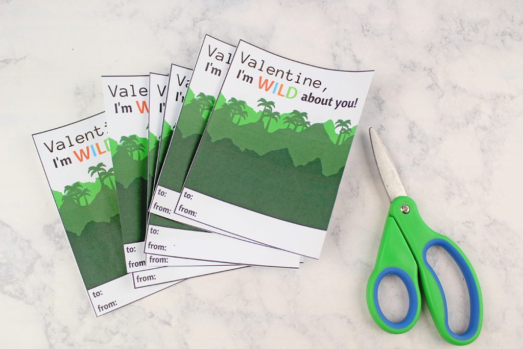 DIY Wild About You Valentine's Day Card - Extreme Couponing Mom