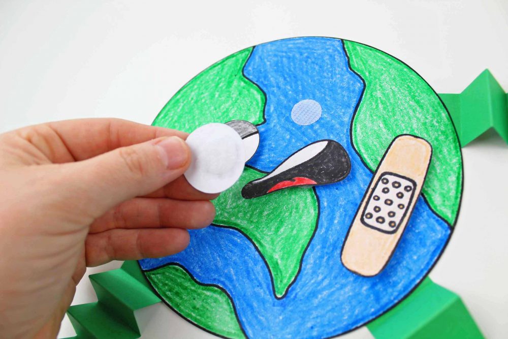 Earth Day Learning Craft: How To Make Earth Happy