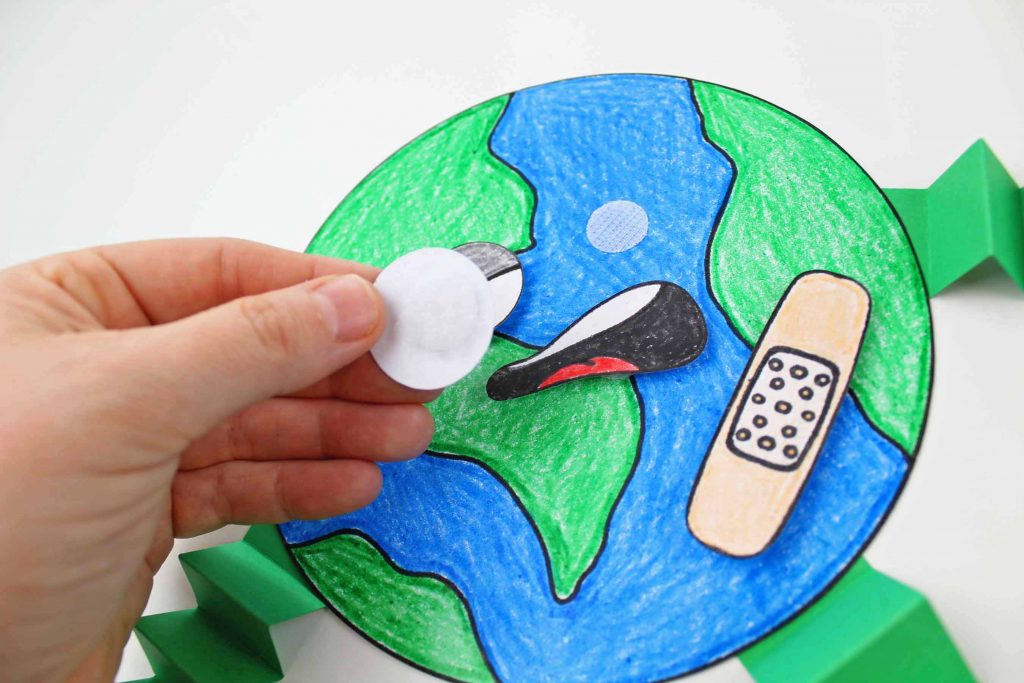 Earth Day Learning Craft: How To Make Earth Happy