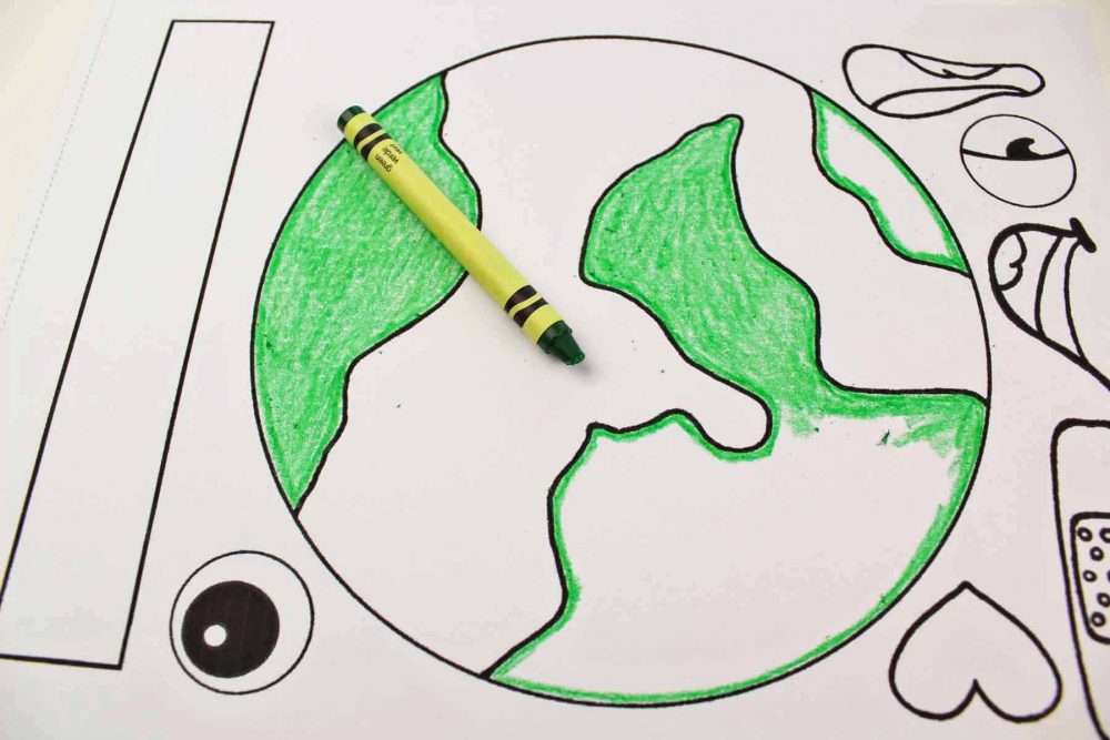 Earth Day Learning Craft: How To Make Earth Happy