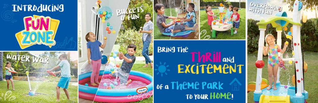 Little Tikes Fun Zone Packs BIG Indoor/Outdoor Fun