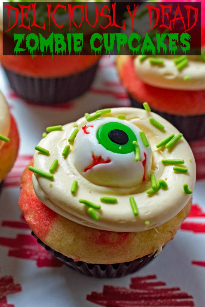 Deliciously Dead Halloween Zombie Cupcakes - Extreme Couponing Mom
