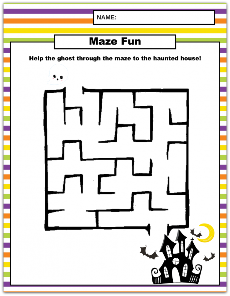 Halloween Learning Printables Package - Extreme Couponing Mom