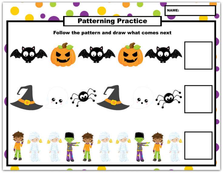 Halloween Learning Printables Package - Extreme Couponing Mom
