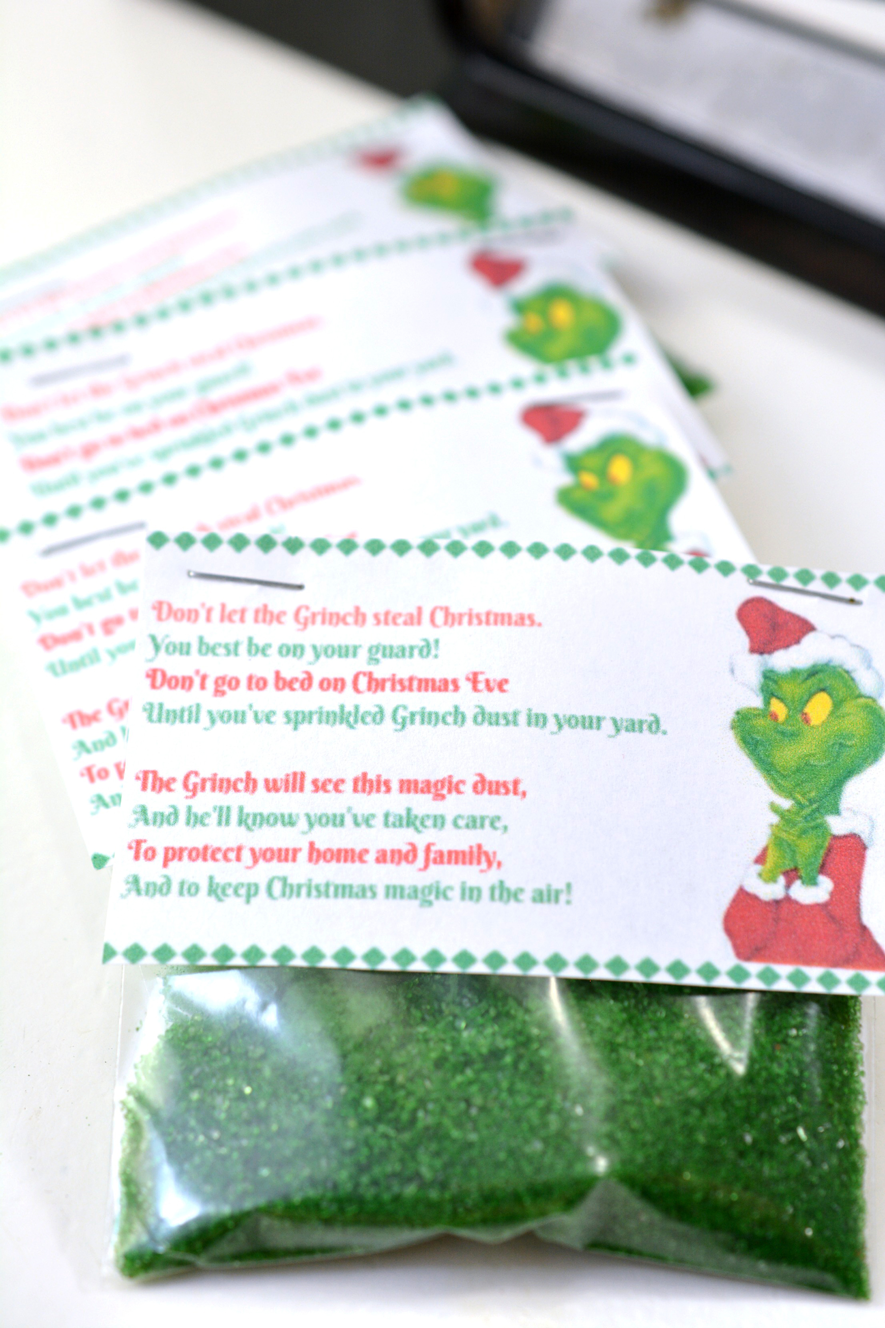 Don't Let The Grinch Steal Christmas With Grinch Dust
