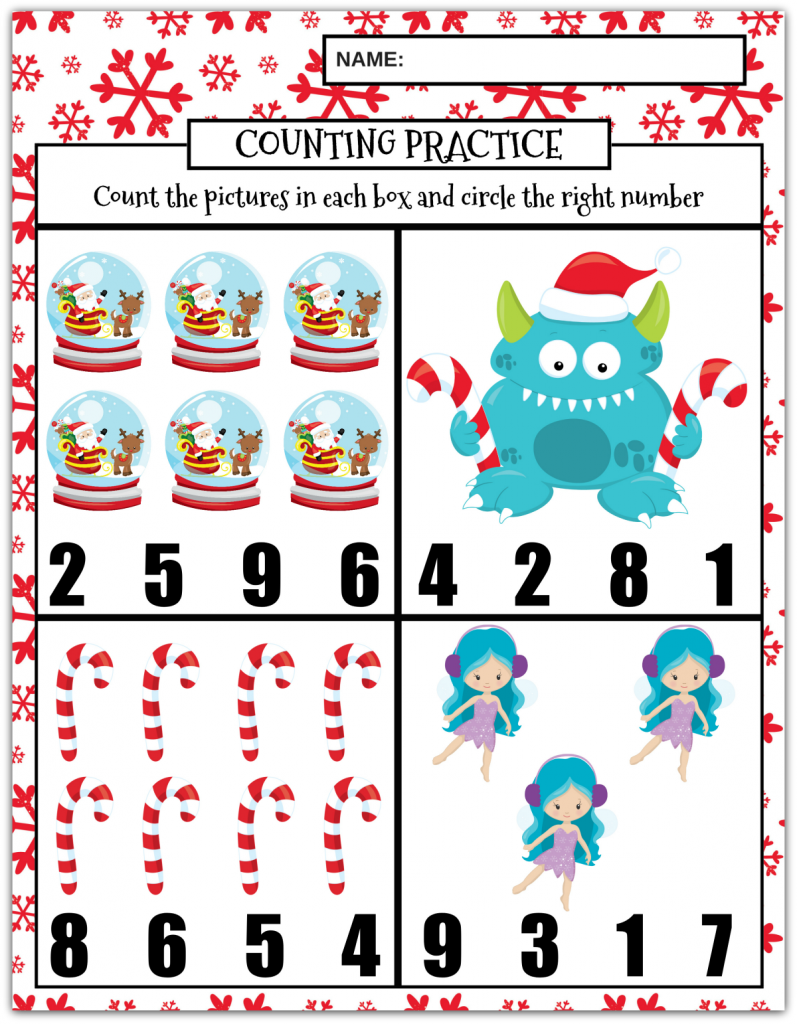 Christmas Learning Printables Package - Extreme Couponing Mom