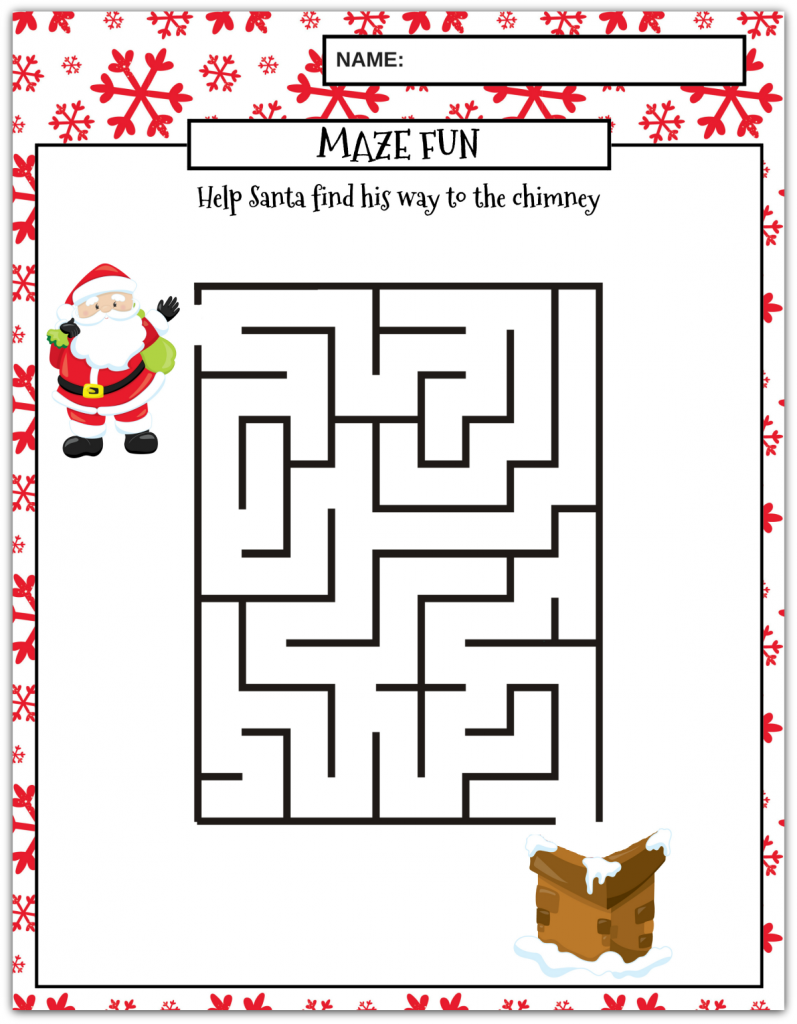 Christmas Learning Printables Package - Extreme Couponing Mom