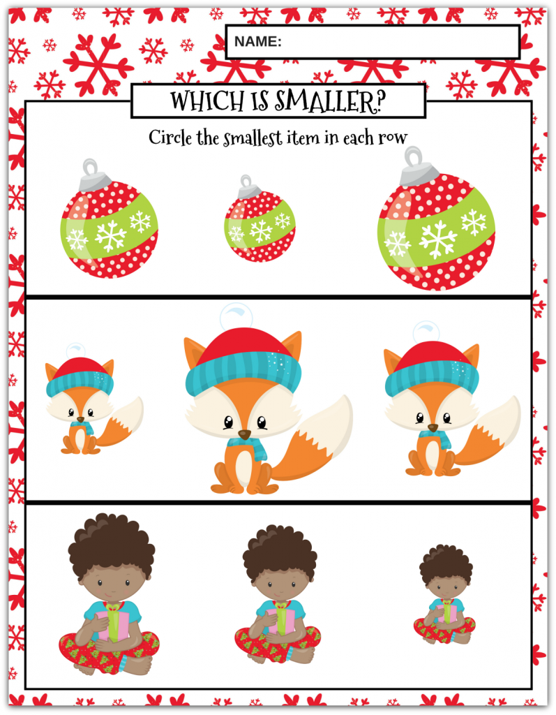 Christmas Learning Printables Package - Extreme Couponing Mom