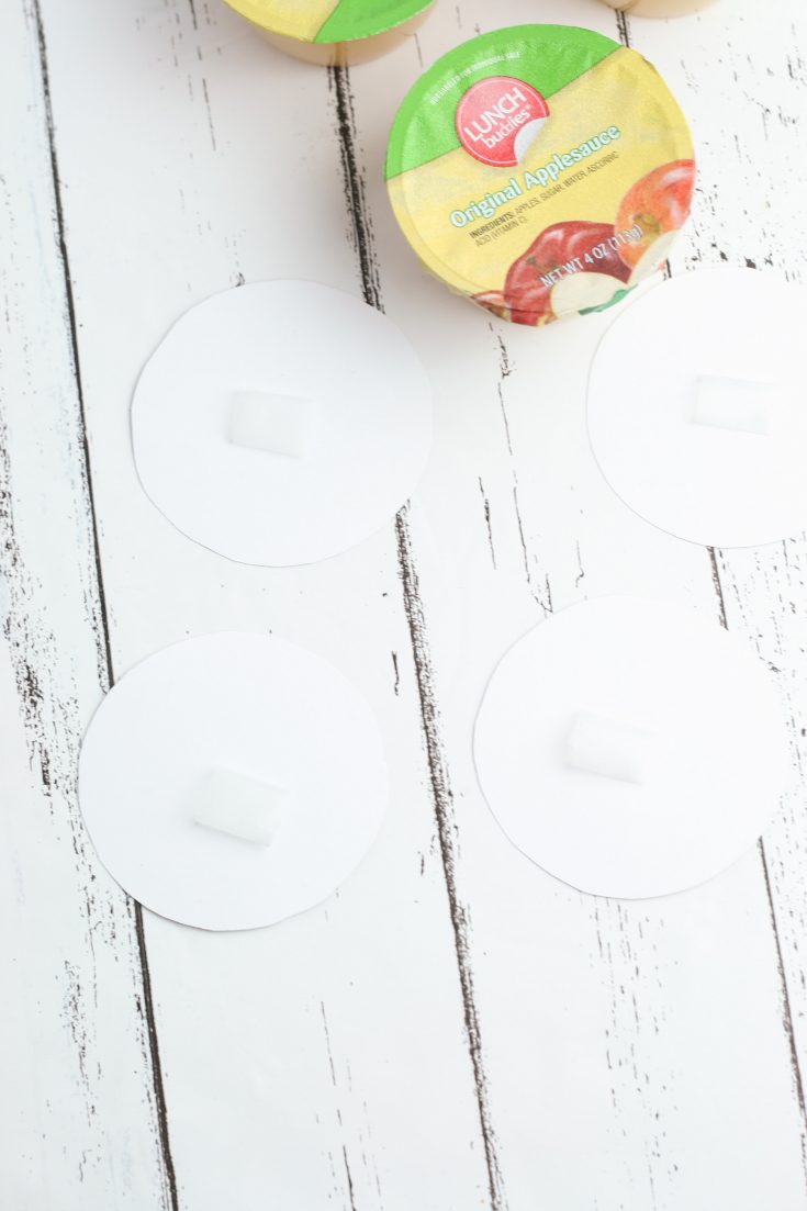 I Think You're Awesome-Sauce Valentine Applesauce Cups