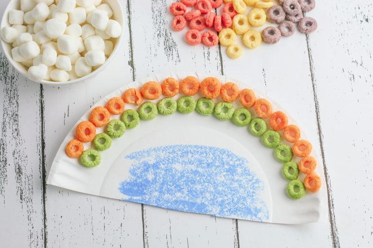 Cereal Rainbow Craft - Extreme Couponing Mom