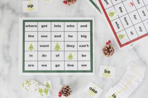 Sight Words Christmas Bingo Printable Package - Extreme Couponing Mom