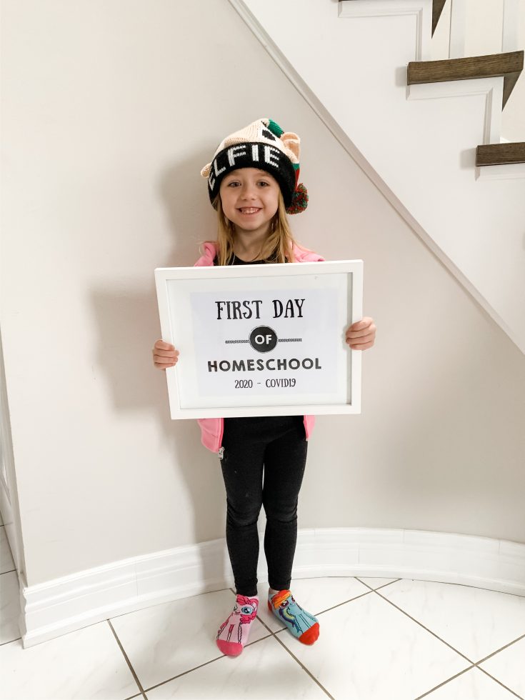 First Day Of Homeschool 2020 + Daily Schedule Printables - Extreme ...