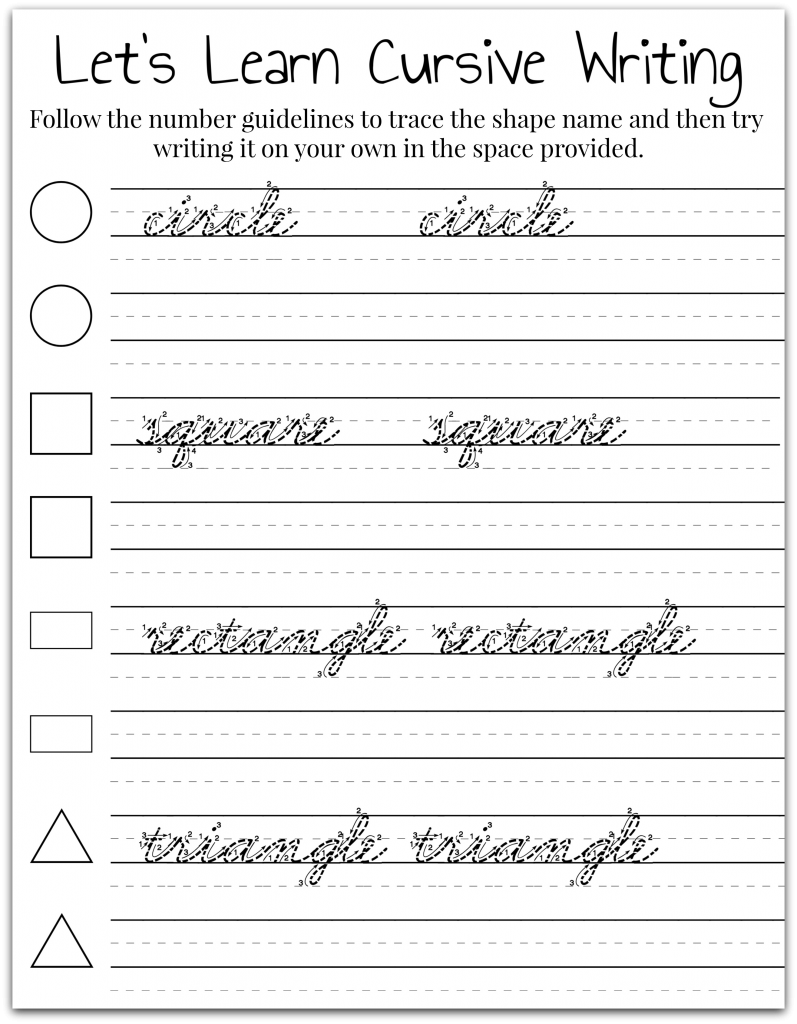 Learning Cursive Writing For Kids Extreme Couponing Mom