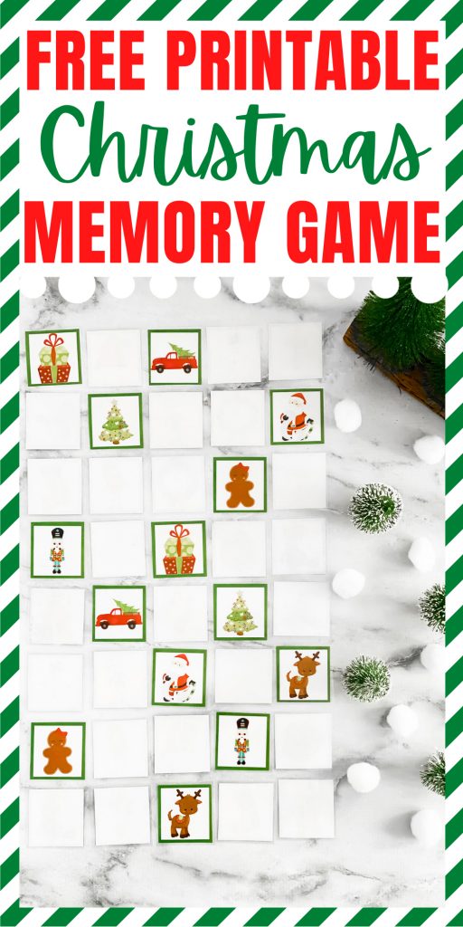 Christmas Memory Game - Free Printable - Extreme Couponing Mom