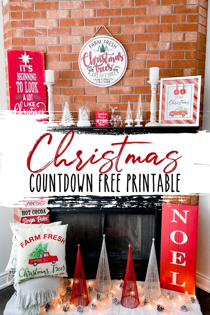Christmas Countdown Free Printable - Extreme Couponing Mom