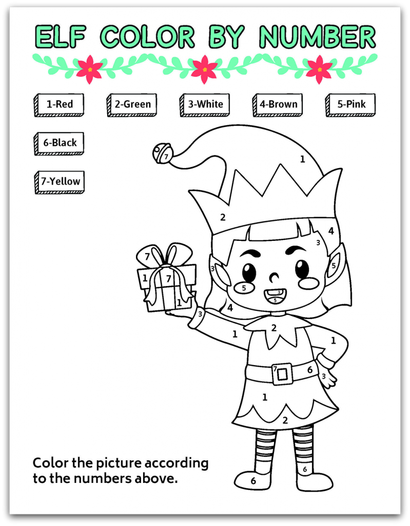 Elf Learning Printables Package - Extreme Couponing Mom