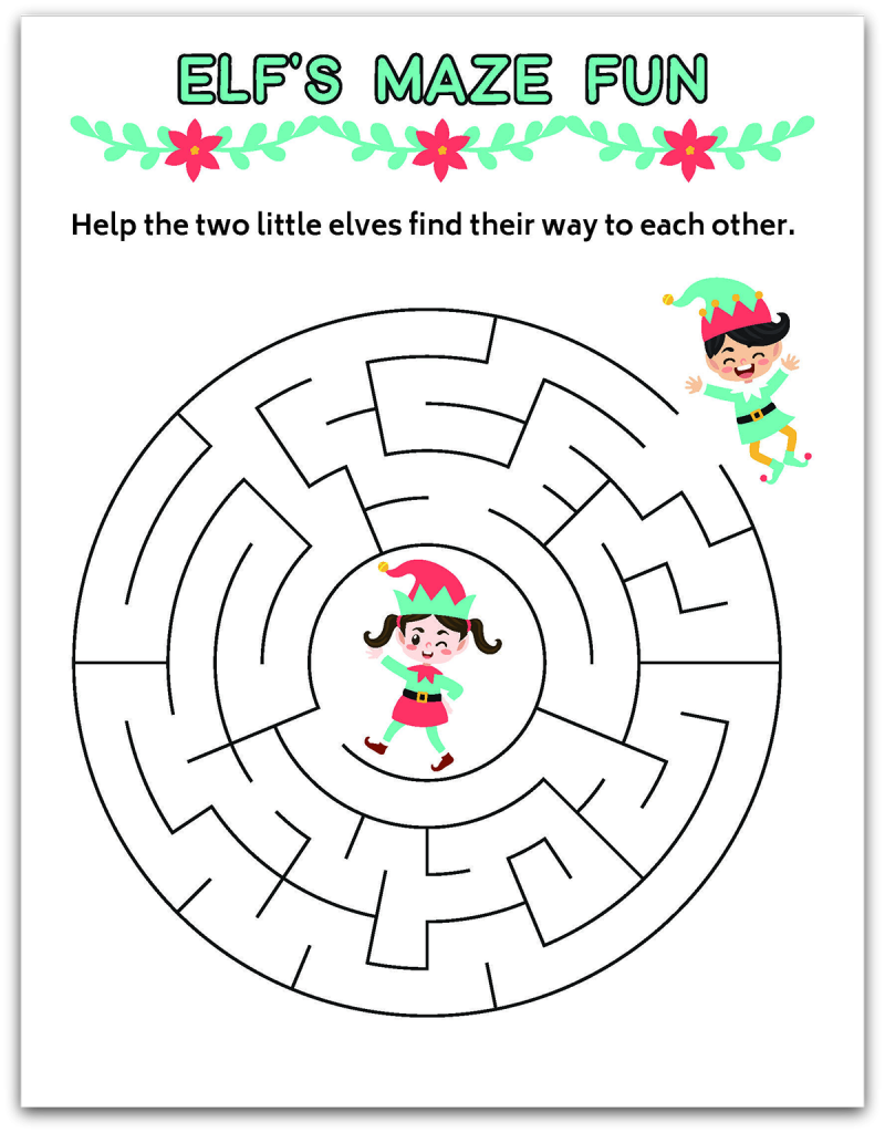 Elf Learning Printables Package - Extreme Couponing Mom