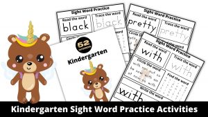 Kindergarten Dolch Sight Words Practice - Extreme Couponing Mom