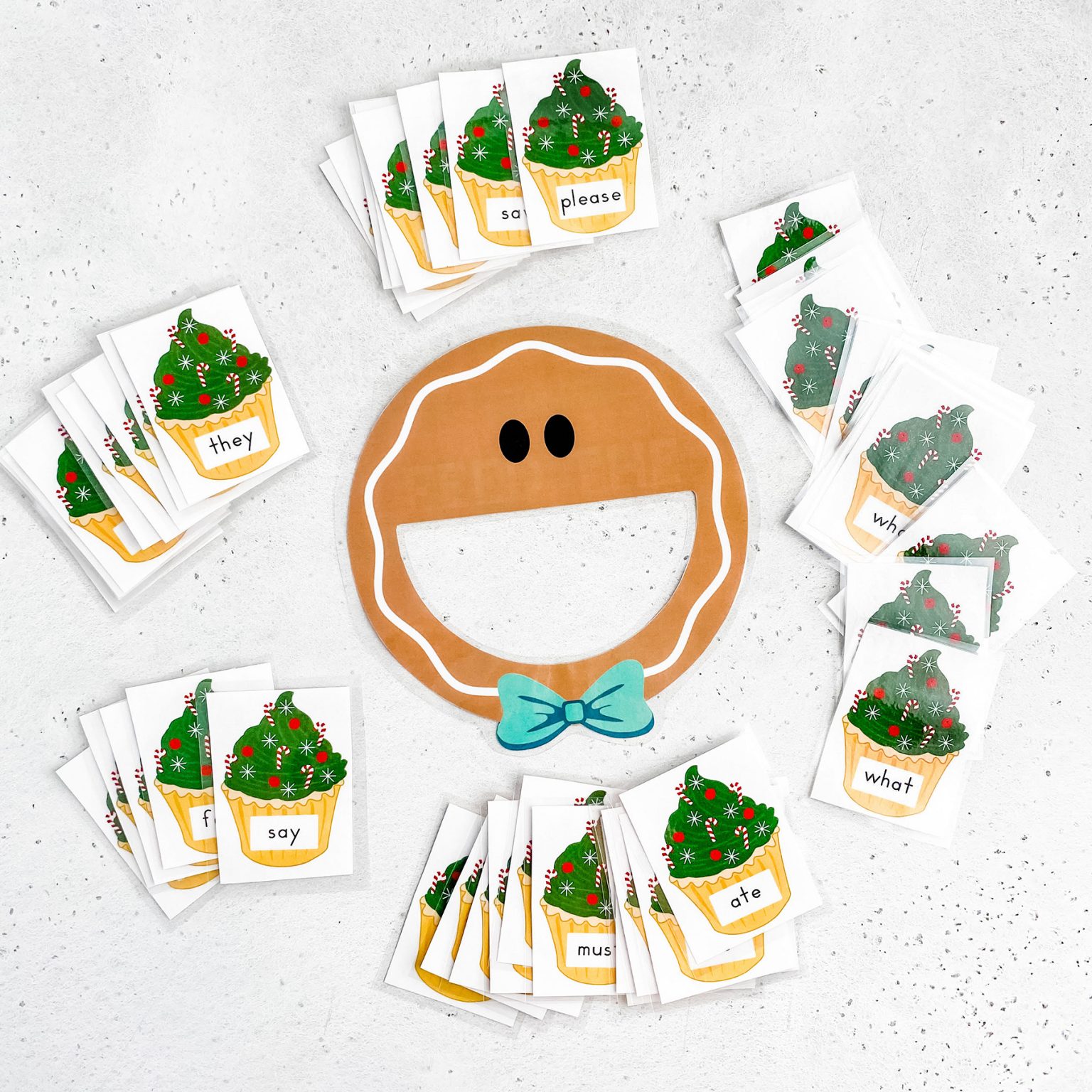 Feed The Gingerbread Man Sight Words Activity - Extreme Couponing Mom