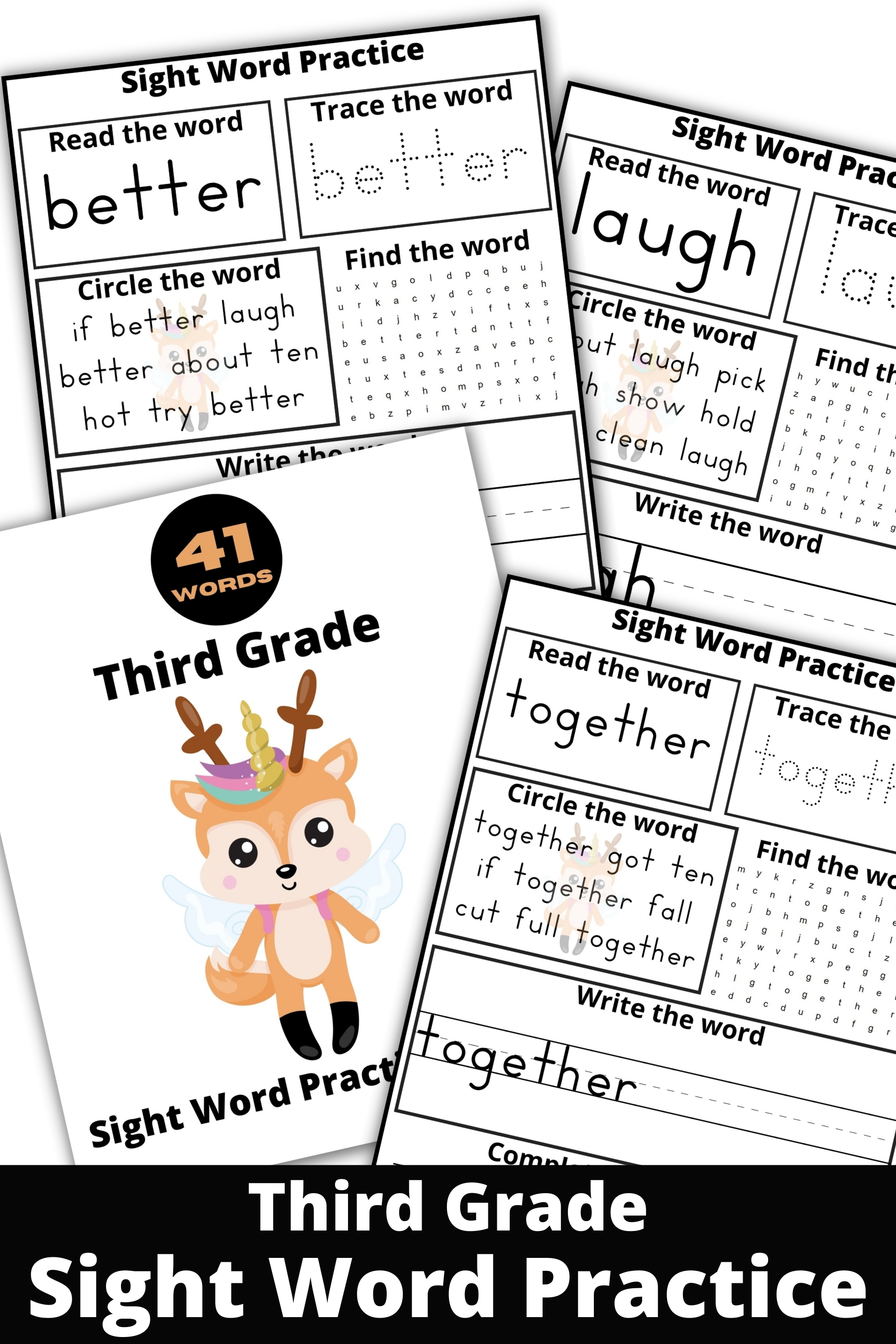 Feed The Gingerbread Man Sight Words Activity